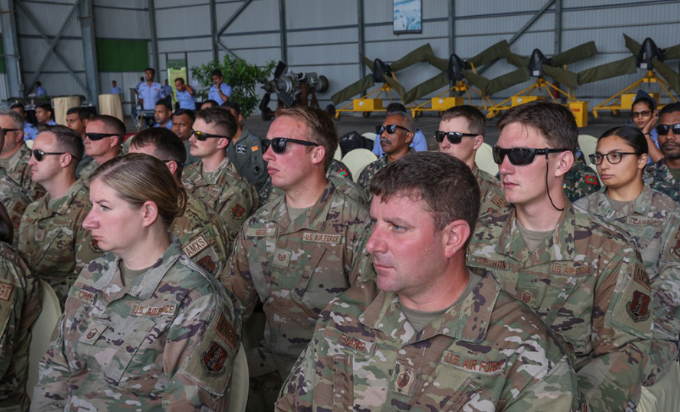 Inauguration of 'Atlas Angel' bilateral exercise at SLAF Base ...