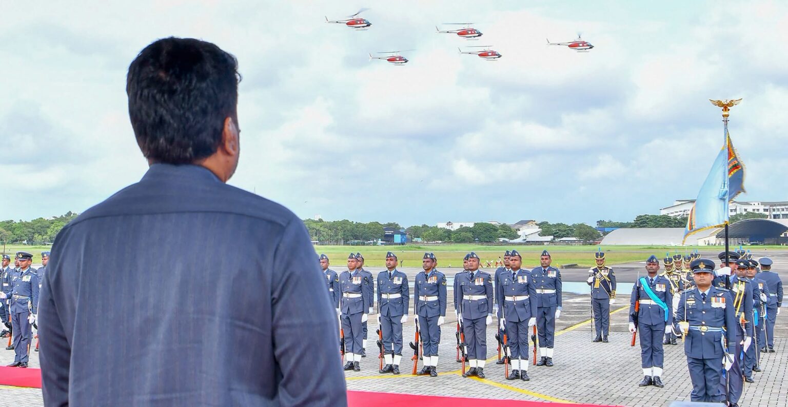 10 helicopters donated by US officially handed over to Sri Lanka Air ...