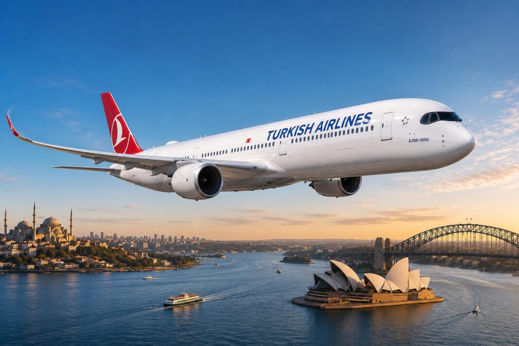 Turkish Airlines to Launch Nonstop Istanbul-Sydney Flights by 2027 ...